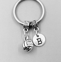 Volleyball Keychain, Volleyball Keychains, Best Friend Keychains ...
