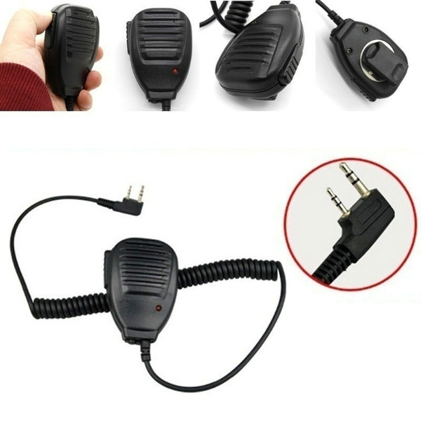 Original Baofeng Speaker Mic Headset For UV-5R A UV-82L GT-3 888s Two ...
