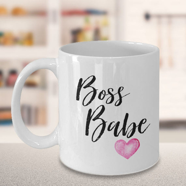 Drinkware Gift for boss Boss lady Boss gift Boss babe mug Kitchen ...