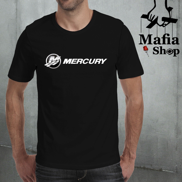 Mercury Outboard Marine Engine T Logo Mens T-shirt | Wish