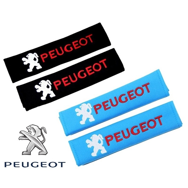 2pcs Cotton Car Seat Belt Shoulder Protector Pads for Peugeot 206 207 ...
