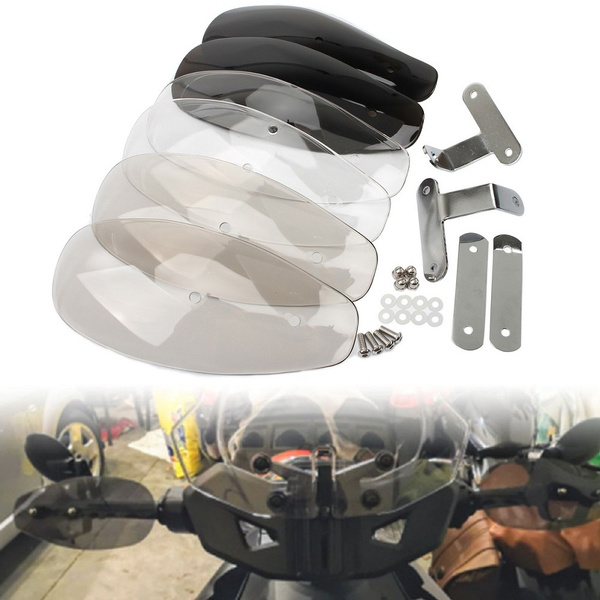 Universal Motorcycle Handguard Hand Guards Wind Cold Protector ...