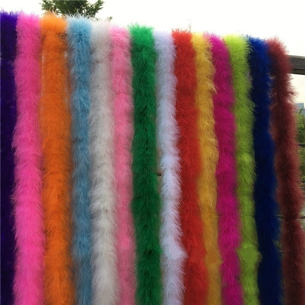 6.5ft Decorative Feather String Strips Sewing Trimming Ribbon DIY Craft ...