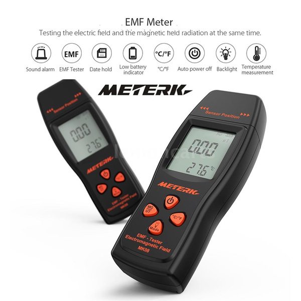 Pro Meterk EMF Meter Handheld Mini Digital LCD EMF Detector ... Pro Meterk EMF Meter Handheld Mini Digital LCD EMF Detector ...