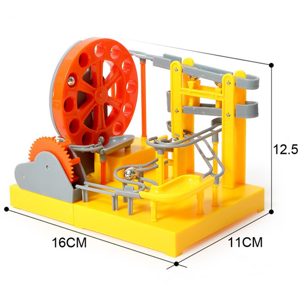 NEW Electronic DIY Construction Desktop Marble Run Maze Balls Track ...