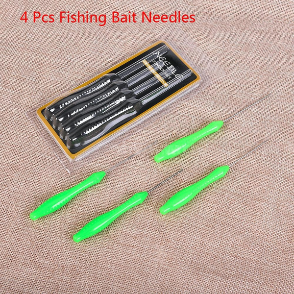 Baiting Needle Pack of 4Pcs Bait Needle Set Hook Drill Boilie Stringer ...