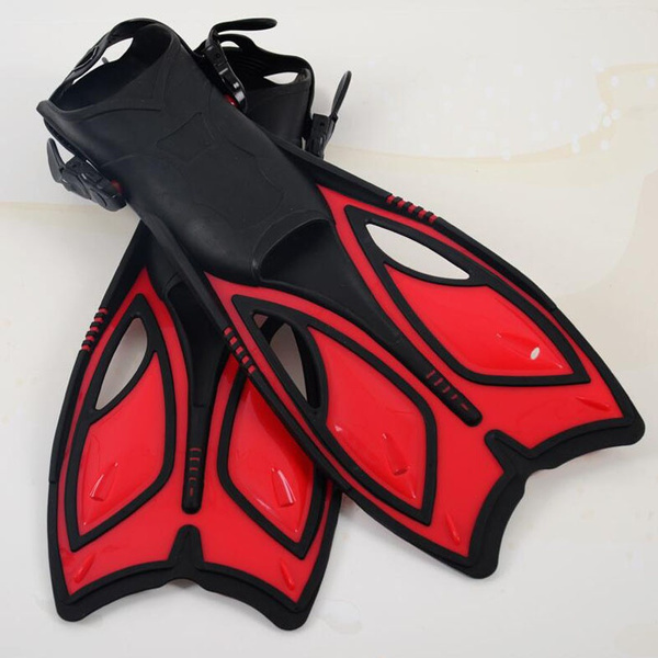 Snorkeling Adjustable Fins - Long Versatile Open Heel Flippers | Wish