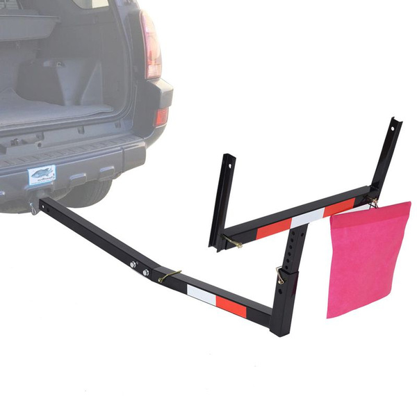 Pick Up Truck Bed Hitch Extender Adjustable Steel Extension Rack Loads ...