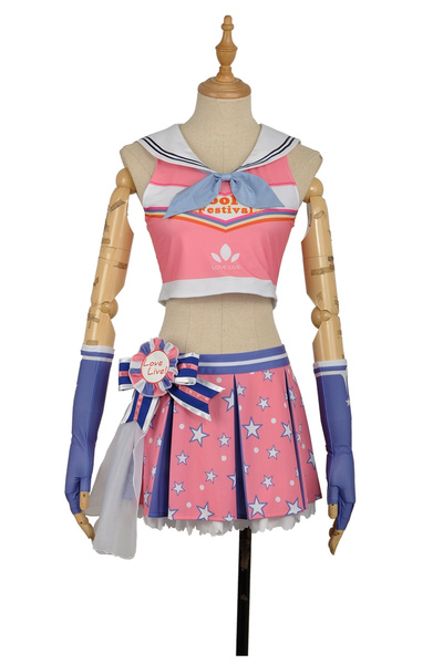 LoveLive SunShine Aqours Sakurauchi Riko Cheerleaders Awakening Cosplay ...