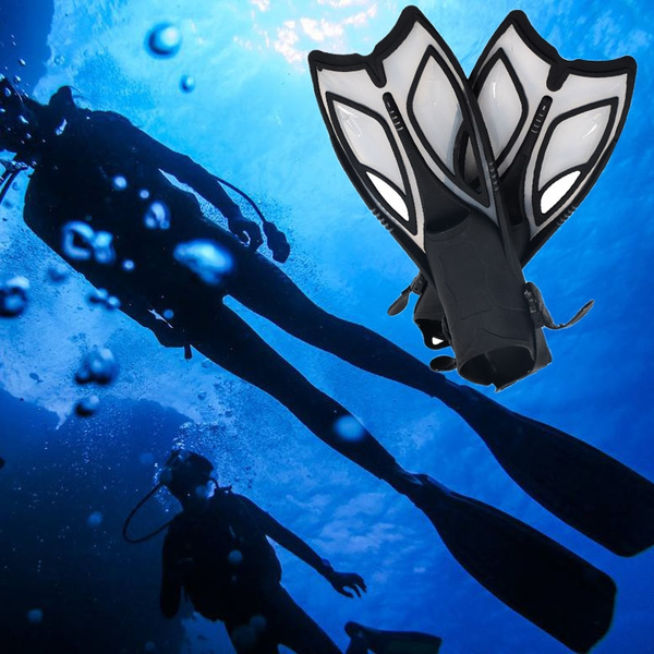 Snorkeling Adjustable Fins - Long Versatile Open Heel Flippers | Wish