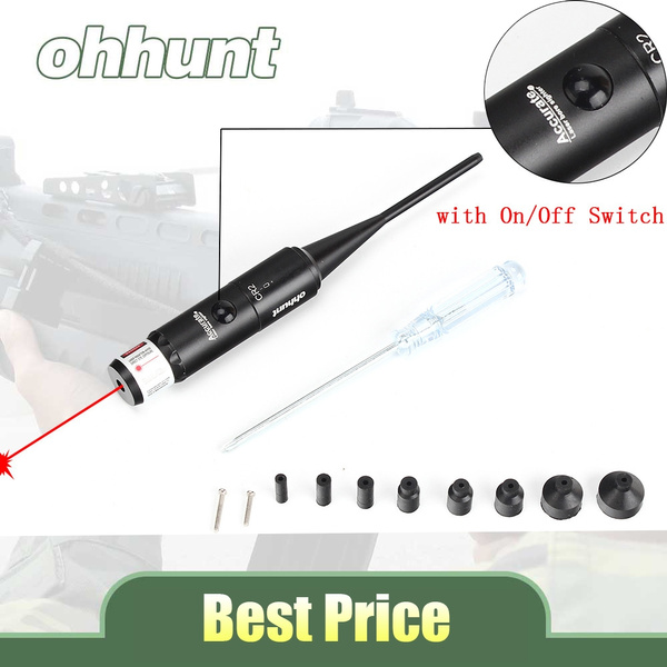 Ohhunt Red Laser Bore Sight kit for .22 to .50 Caliber Scope ...