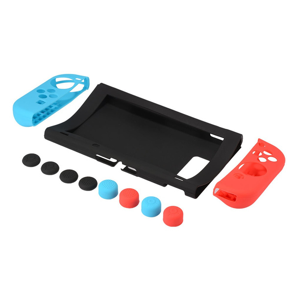 Anti-slip Cover Protective Skin Case Kit for Nintendo Switch Console ...
