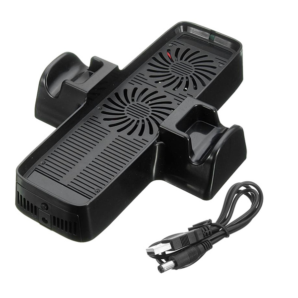 Multifunction 3 in 1 Vertical Charging Dock Station Cooling Fan Stand ... Multifunction 3 in 1 Vertical Charging Dock Station Cooling Fan Stand ...