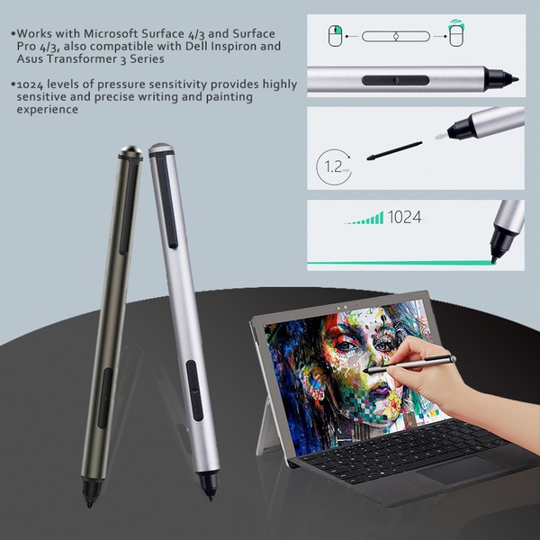 HANVON Active Stylus Pen with 1024 Levels of Pressure Sensitivity for ...