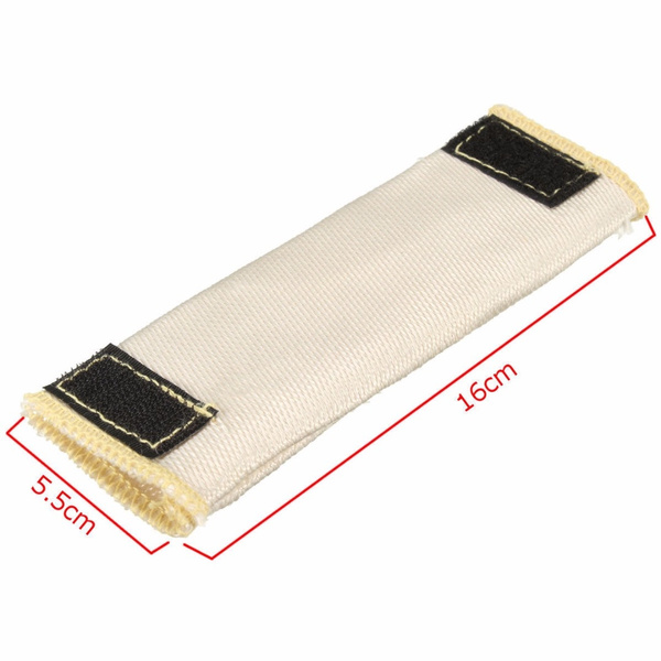 New Quality TIG Welding Soldering Fiber Protection Finger Gloves 16cm ...