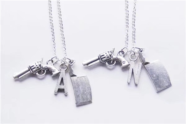 Weapons Necklace, Partners in Crime Necklaces, Gun Necklaces, Best ...