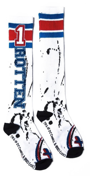 DC COMICS Suicide Squad Harley Quinn Rotten Knee High Socks, Shoe Size ...