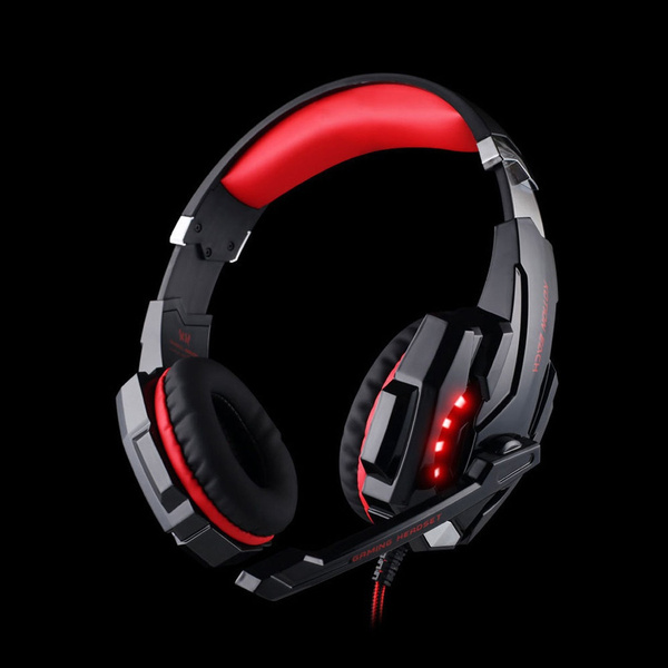 3.5mm Gaming MIC LED Light Headset Headphone with Mic for PS4 Xbox ...