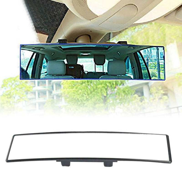 30cm Wide Curve Car Convex Interior Reflector Clip Panoramic Rear View ...