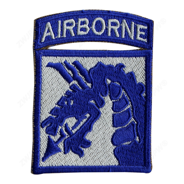 WW2 US ARMY 18TH AIRBORNE CORPS CANVAS BADGES REPLICA | Wish