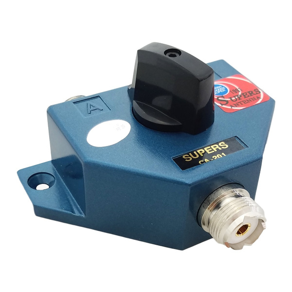 SUPERS CA-201 2 Position Coax Switch 1.8-600 MHz Manual Aerial DIY for ...