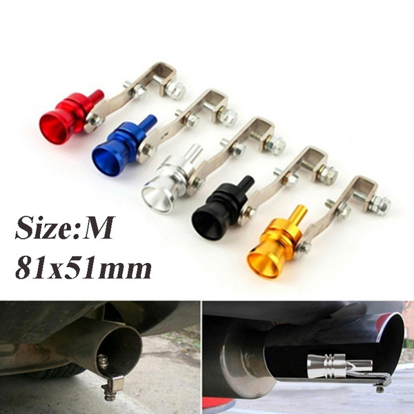 1 Set Car Exhaust Pipe Blowoff Valve Simulator Turbo Sound Whistle | Wish