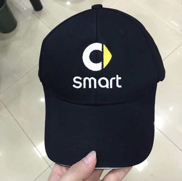 Fashion Cotton Car logo performance Baseball Cap hat for Smart Car ...