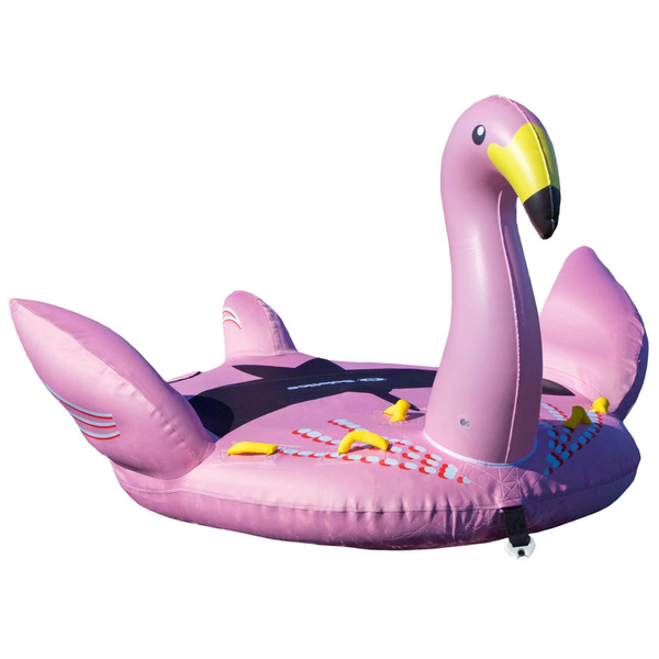 Swimline Solstice Water Sport Inflatable Flamingo 1 to 2 Rider Boat ...