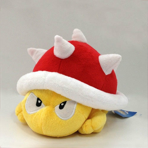 New Super Mario Bros Spiny Koopa 4in Stuffed Animal Plush Figure Soft ...