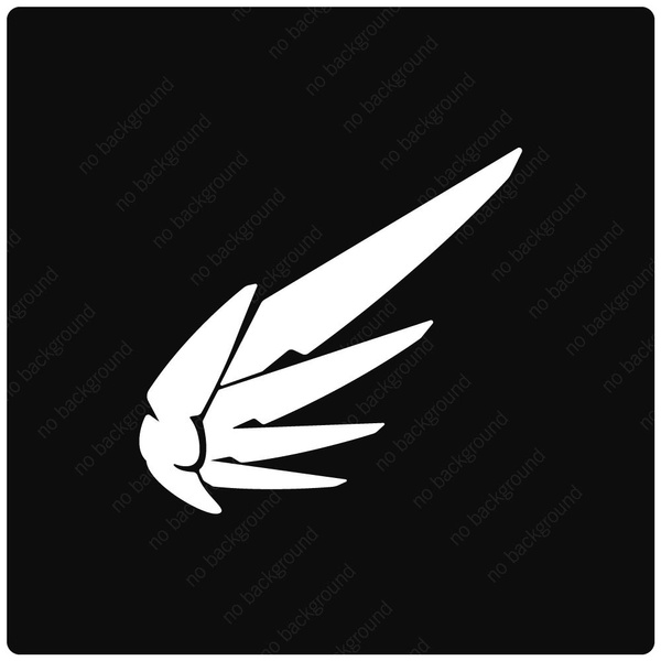 Mercy Guardian Angel Overwatch Spray Player Icon Decals Stickers, TRUCK ...