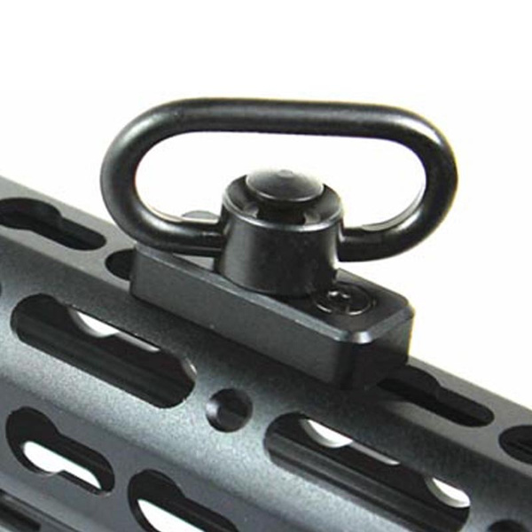KeyMod QD Sling Swivel Adapter Mount for KAC NSR Handguard Rail With ...