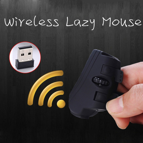 2.4G 1000DPI Finger Ring Lazy Mouse Creative Charging Wireless Mouse | Wish