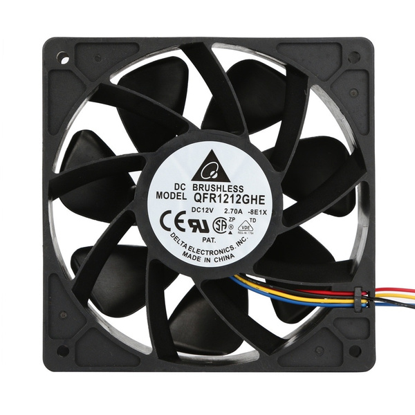 6000RPM Cooling Fan Replacement 4-pin Connector For Antminer Bitmain S7 ... 6000RPM Cooling Fan Replacement 4-pin Connector For Antminer Bitmain S7 ...