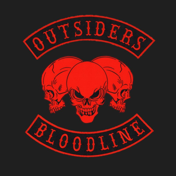 Outsiders Bloodline Motorcycle Biker Patches For Clothing Embroidered ...