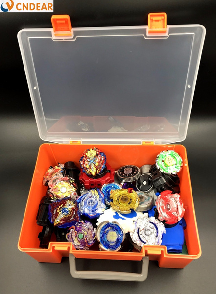 Beyblade Burst with Launcher Handle Storage Box Set B48 B66 B41 B59 B36 ...