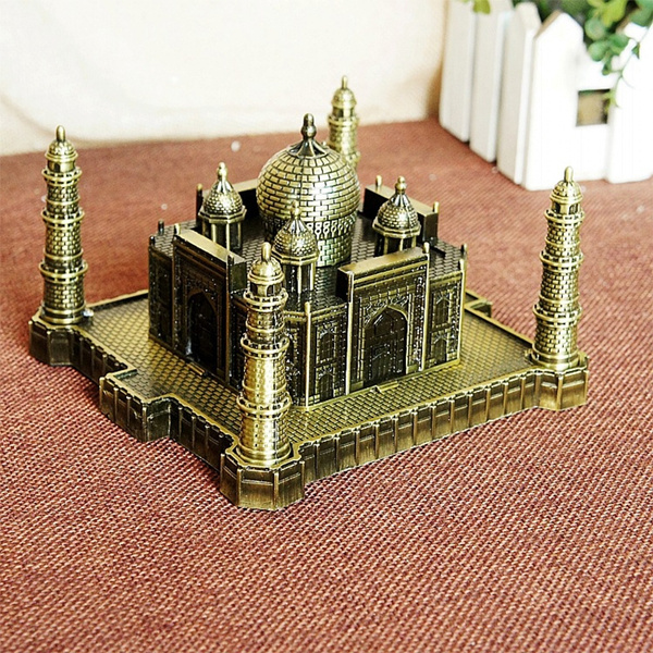India Taj Mahal Building Model Tourist Souvenirs Home Collection ...