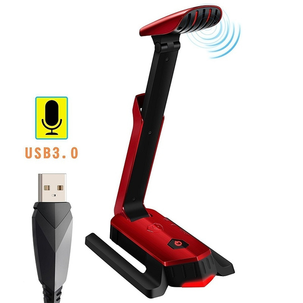 Beexcellent GM-290 Multifunctional Desktop USB Microphone Flexible Mic ...