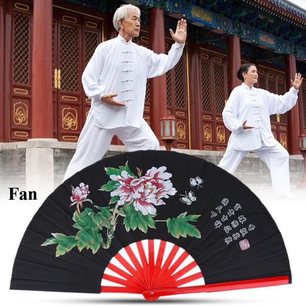 Tai Chi Lightweight Martial Bamboo Kung Fu Silk Fan Wushu Training | Wish