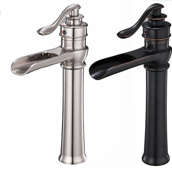 Bathroom Basin Faucet Wash Tap Single Handle Vanity Sink Mixer Taps ...