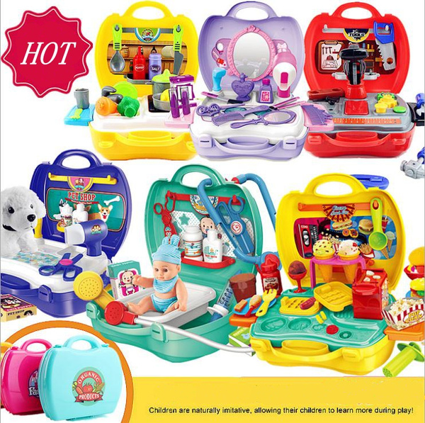 Kids DIY Play House Toy Role Play Toy Set baby Gifts | Wish