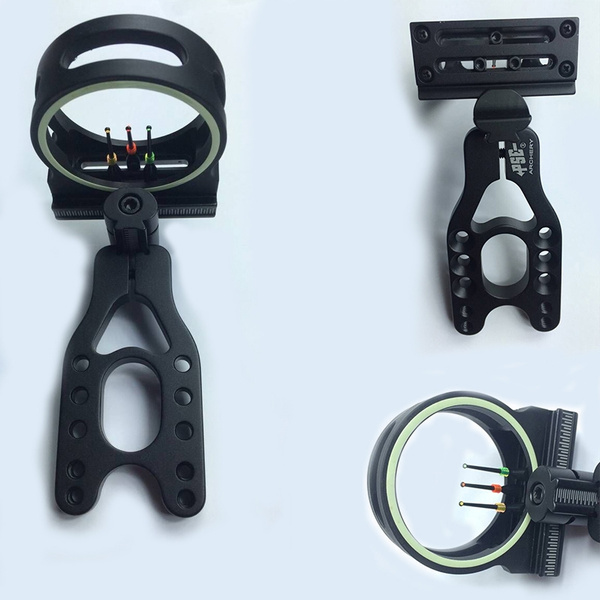 Archery 0.029'' 3 Pin Fiber Optic Arrow Bow Sight Compound Bow PSE ...