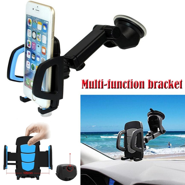 Universal Car Mount Holder Windshield Mount and Dashboard Mount Holder ...