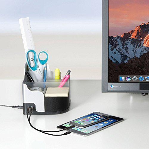 Atomi Synergy Charge Hub Desk Organizer | Wish