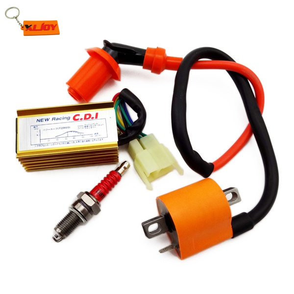 XLJOY Racing Ignition Coil CDI Spark Plug For Dirt Bike ATV Quad 150cc ...