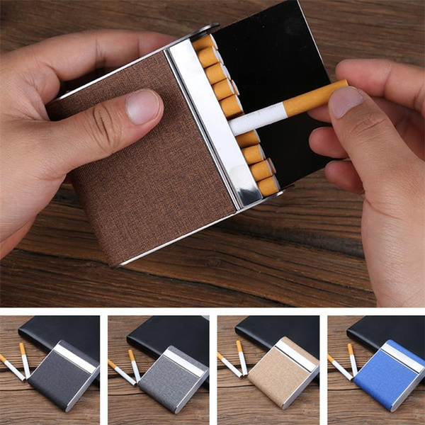 Ultrathin Design Pocket Carrying Cigarette Box Case for Hold 20 Regular ...