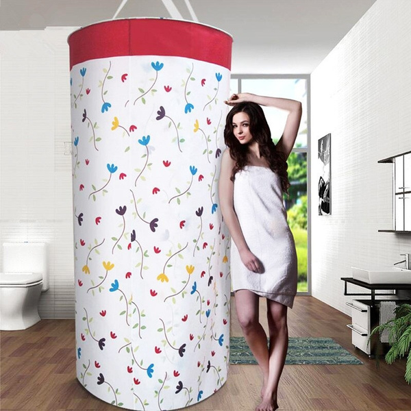 Creative Round Bathing Tent Increase Thickening Insulation Winter ...