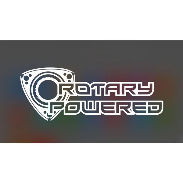 Rotary Powered Funny Vinyl Decal Sticker Laptop Window/Bumper JDM DUB ...