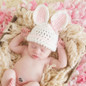 Newborn Baby Rabbit Bunny Hats Crochet Knit Costume Photo Photography ...