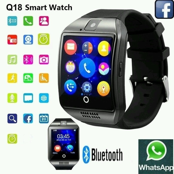 Smart Watch With Camera Bluetooth Wrist Watch SIM Card Smartwatch For ...