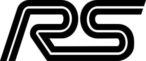 2Pcs/Pair FORD RS LOGO DECAL PAIR OF 2 STICKERS CAR WINDOW WALL | Wish